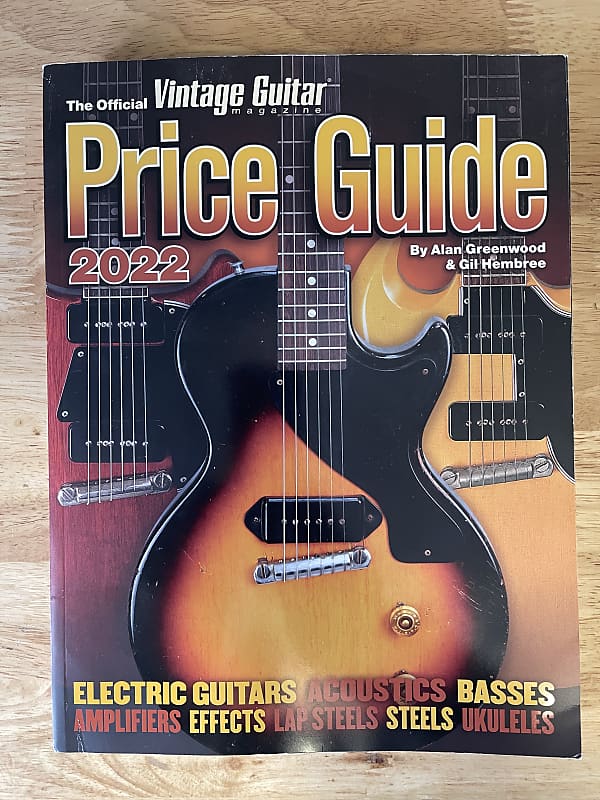 The Official Vintage Guitar Magazine Price Guide 2022 Price | Reverb