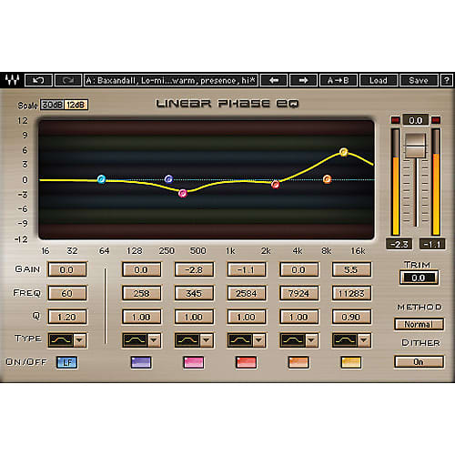 Waves Linear Phase EQ - Mastering Equalizer Plug-In | Reverb