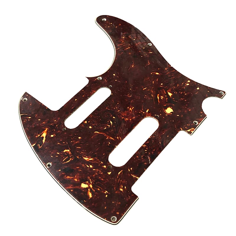 Fender Nashville Telecaster 8-Hole Pickguard 4-Ply Tortoise | Reverb