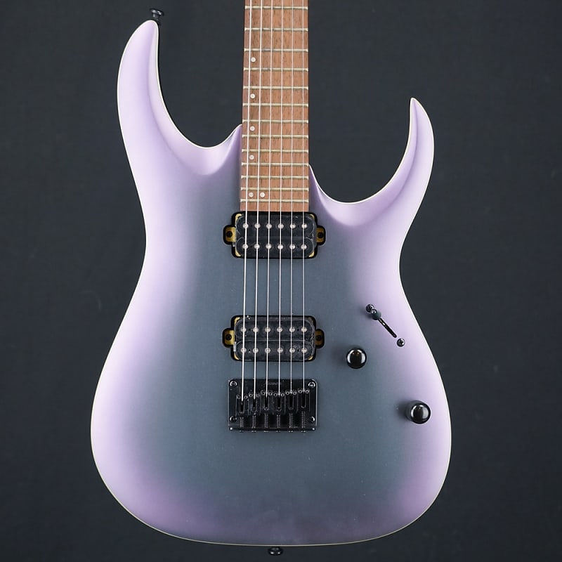 Ibanez RGA Electric Guitar - Black Aurora Burst Matte | Reverb