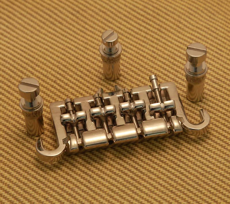 BB-0333-001 Heavy Nickel Bridge For Gibson Epiphone | Reverb Australia