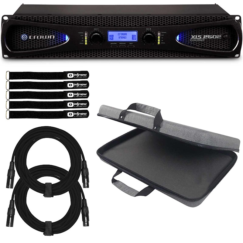 Crown Pro XLS2502 XLS 2502 775w DJ PA Live Sound Power | Reverb