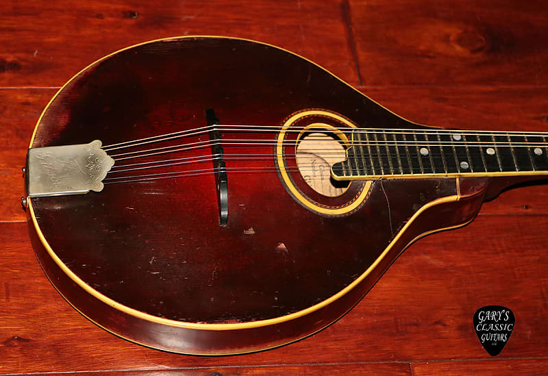 Circa 1919 Gibson A-4 Mandolin Red Brownburst | Reverb