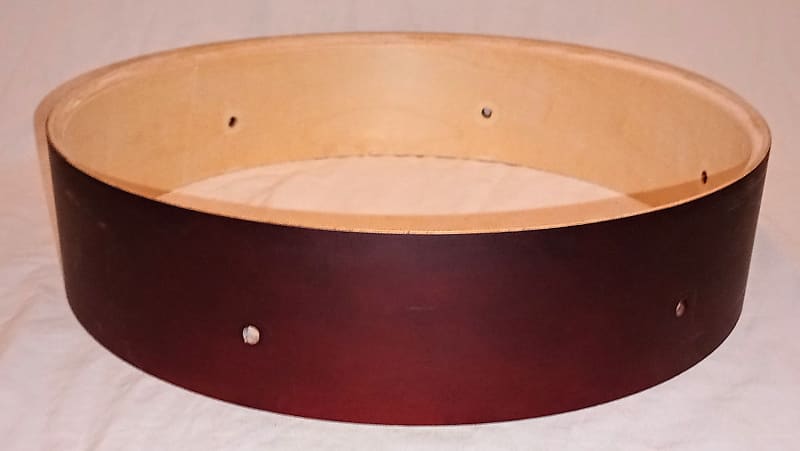 CUSTOM UNMARKED 13x3" DRUM SHELL WITH 6 LUG HOLES - BLACK | Reverb