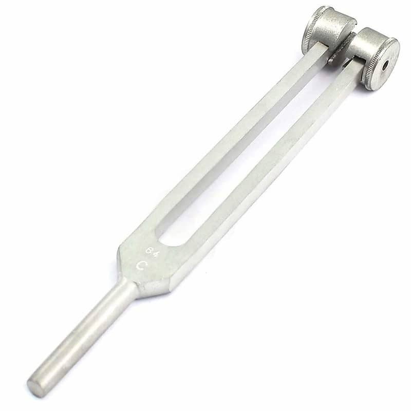 64C Tuning Fork Aluminum Fork Ear Fork Nervous System Testing | Reverb