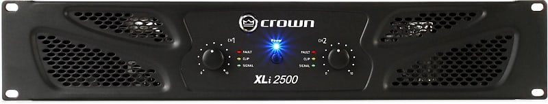 Crown XLi 2500 750W 2-channel Power Amplifier (XLI2500d6) | Reverb