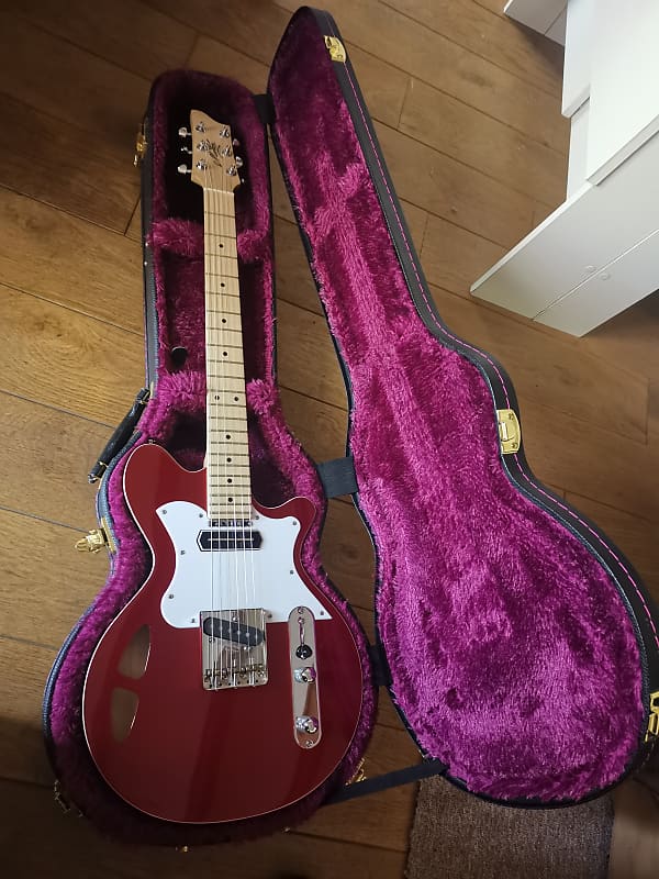 Maton Master Sound T bird 2014 Candy apple red | Reverb