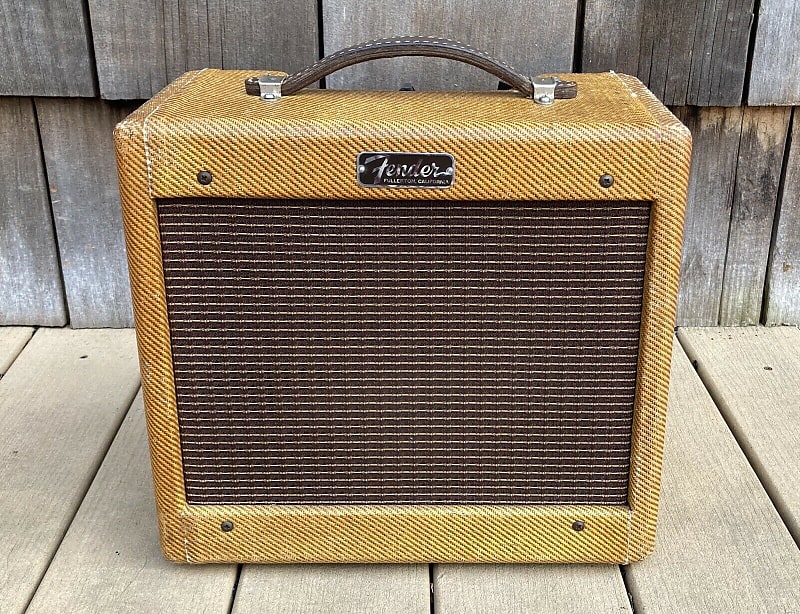 Fender Champ Amp Model 1962 5F1 All Original Super Clean | Reverb
