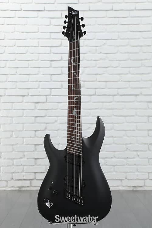 Schecter Damien-7 Multiscale Left-handed 7-string Electric | Reverb