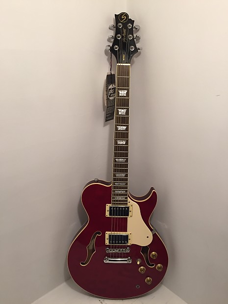 Samick Greg Bennett Royale RL3 Transparent Red | Reverb