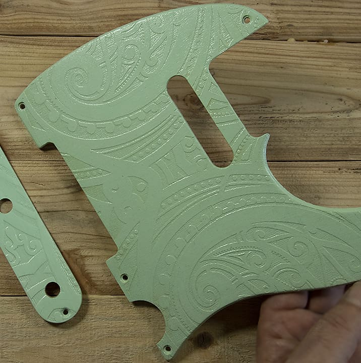 Mint Green Telecaster Pickguard & Tele Control Plate SET – | Reverb
