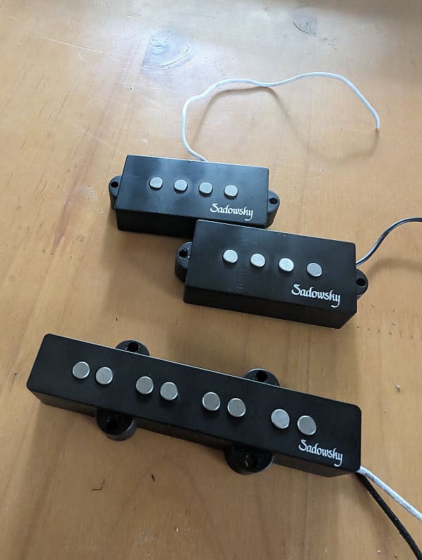 Sadowsky Hybrid PJ Pickups + Sadowsky Preamp | Reverb