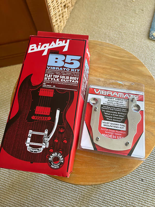 Bigsby B5 2022 - Silver | Reverb