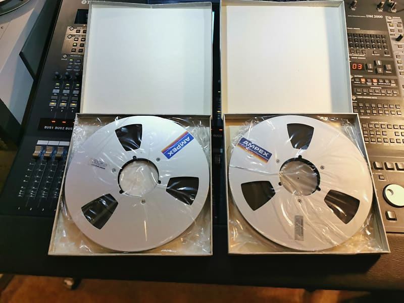 2 rolls of Ampex 456 Grand Master New 1/2 inch Audio | Reverb Canada