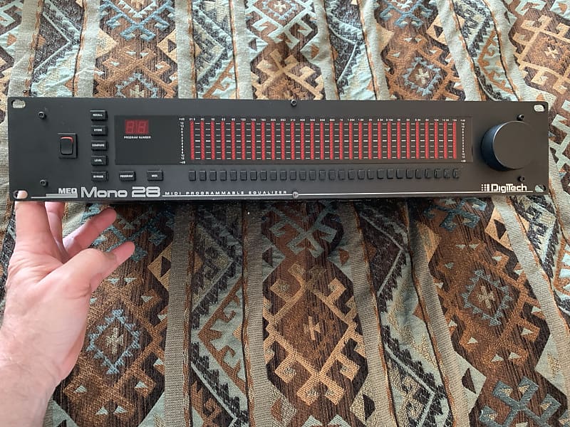 DigiTech MEQ-28 Mono Graphic Equalizer - Completely Refreshed | Reverb
