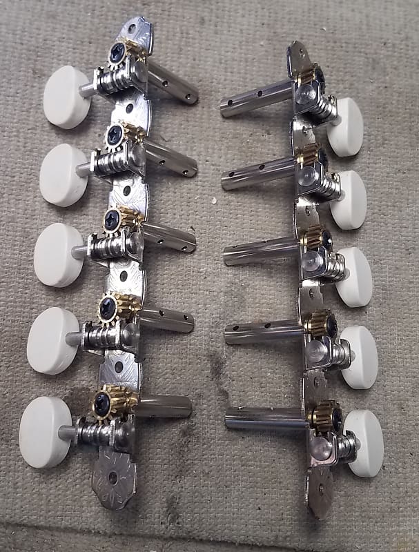 Cortley 10 string guitar machine heads 16138 1960's-70's SIX | Reverb