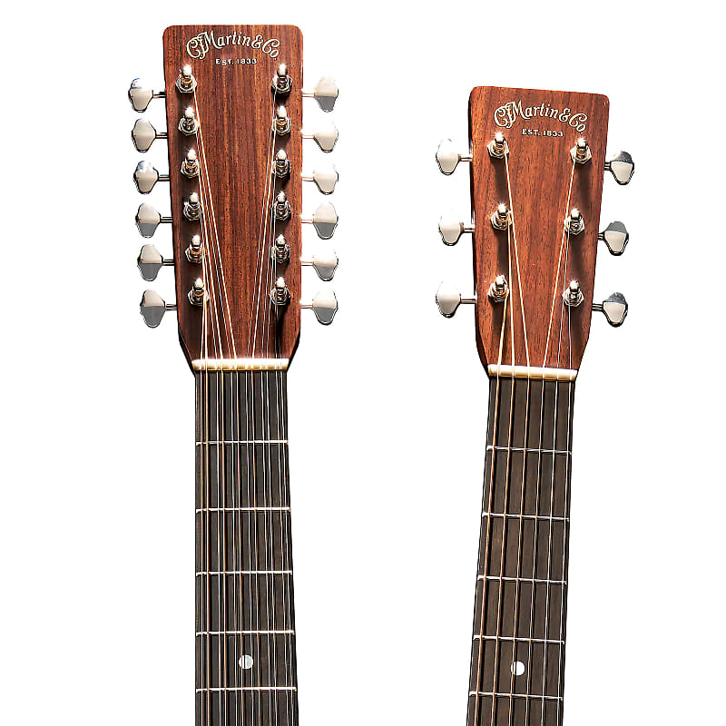 Martin Standard Series Grand J-28E DN Double Neck | Reverb