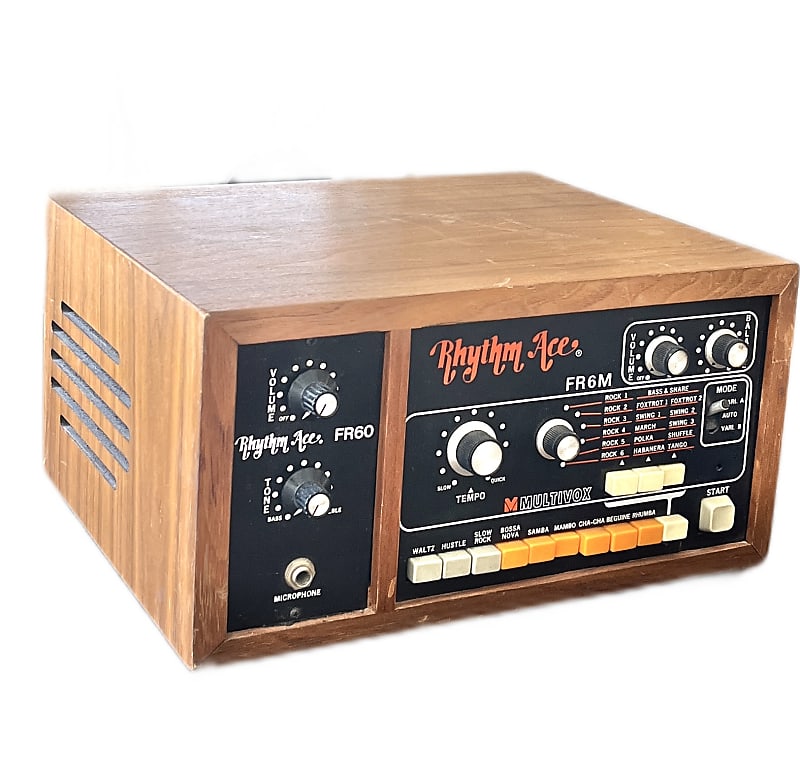 Multivox Rhythm Ace FR 6M with FR 60 preamp and speaker | Reverb