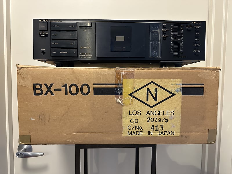 Nakamichi BX-100 1986 - Black | Reverb