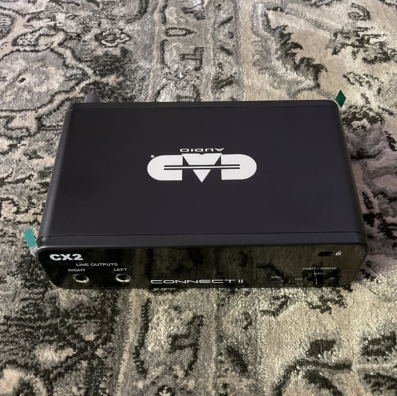 CAD Audio CX2 Connect II 2x2 USB Interface 24 Bit/96KHz | Reverb