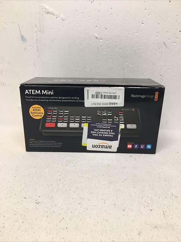 Blackmagic Design Atem Mini HDMI Live Stream Switcher | Reverb