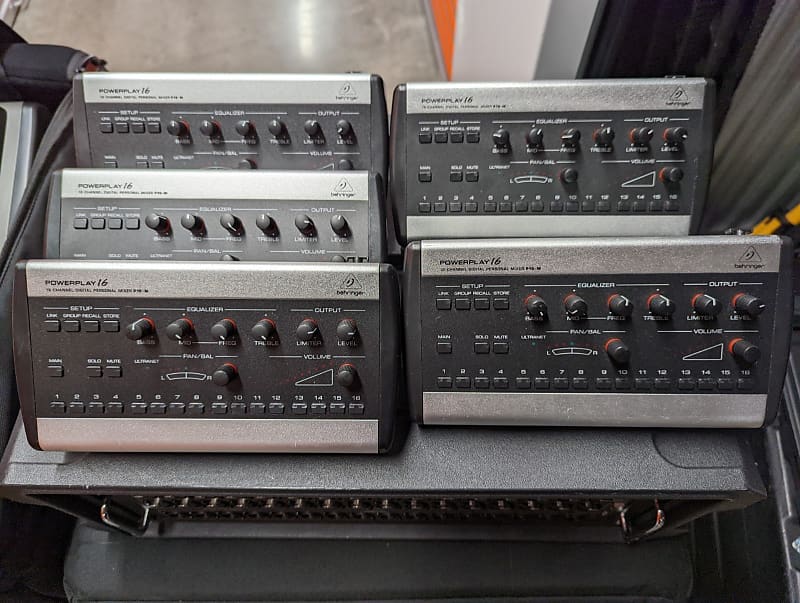 Behringer P16 Personal Mixing System with Distribution Module | Reverb