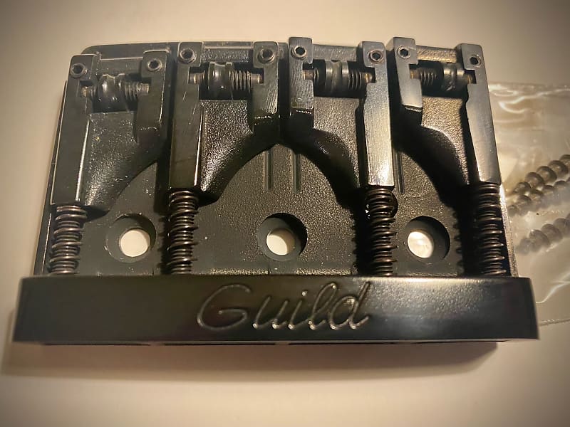 Guild 4 String Bass Bridge NOS | Reverb