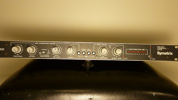Symetrix 501 Peak-RMS Compressor and Limiter, Valley People | Reverb