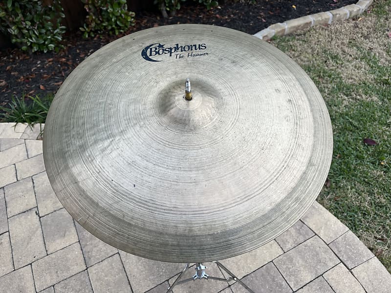 Bosphorus 22” Hammer Jeff Hamilton ride 2350g | Reverb