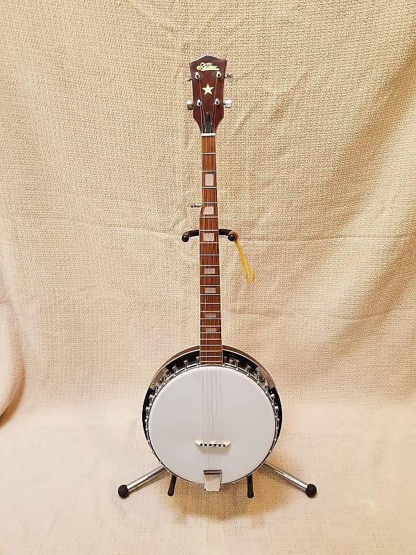 Alex 5 String Resonator Banjo 1970's Mahogany | Reverb
