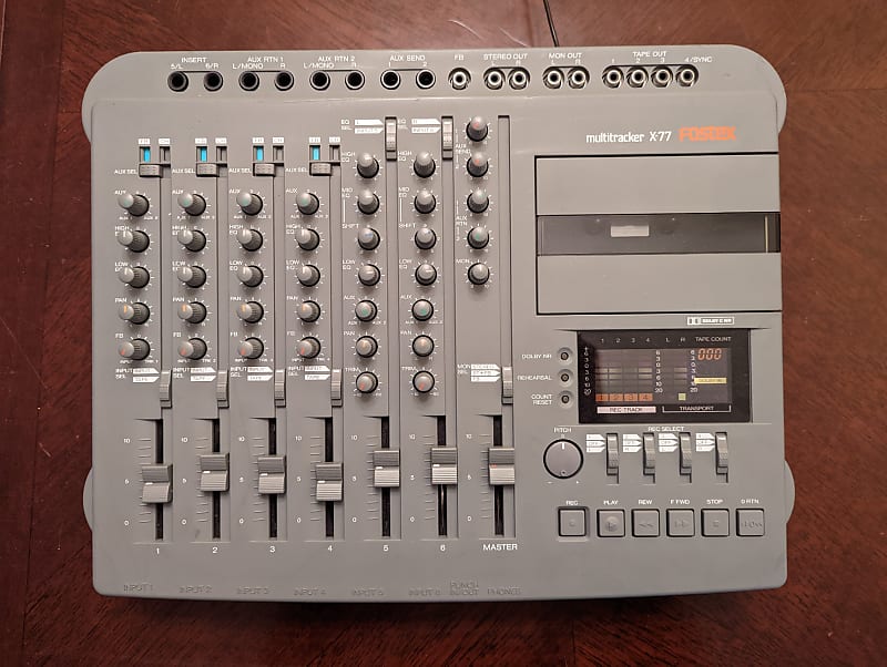 Fostex X-77 Cassette Tape Multitracker Grey | Reverb