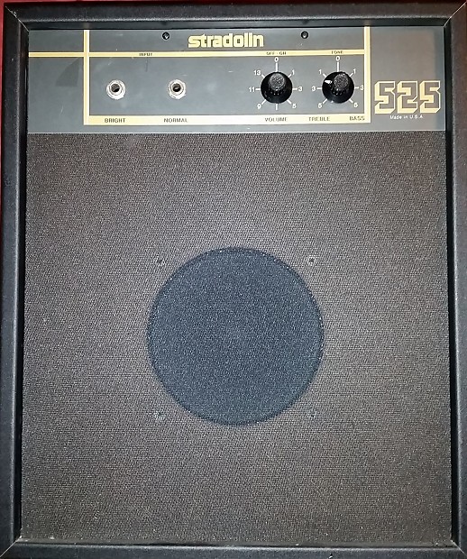 Stradolin 525 Made in USA Guitar Amplifier (70s) | Reverb