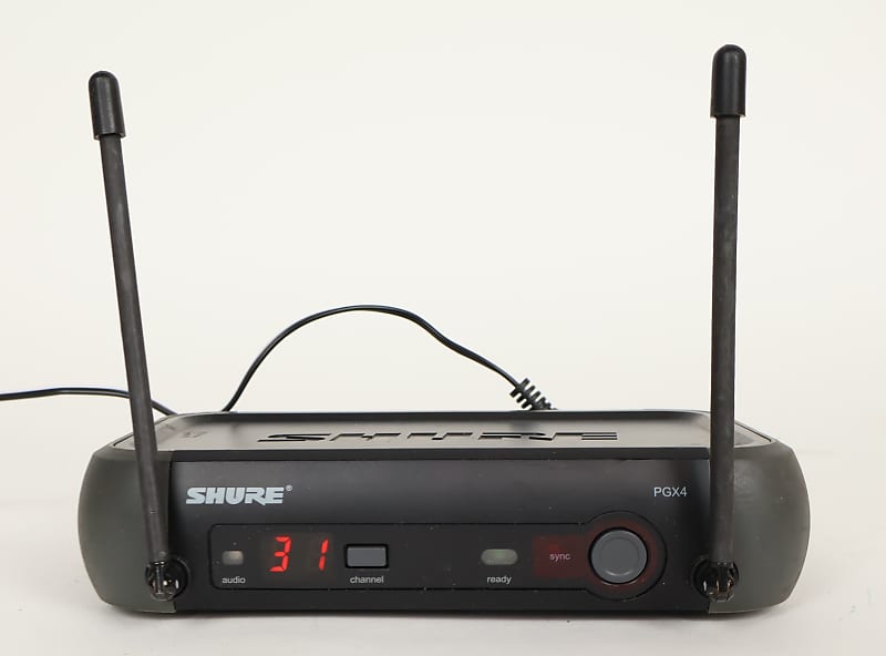 Shure PGX4 Wireless Microphone Receiver - Black | Reverb