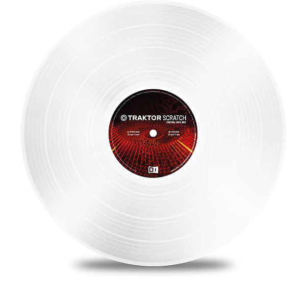 Native Instruments Traktor Control Vinyl - Clear | Reverb