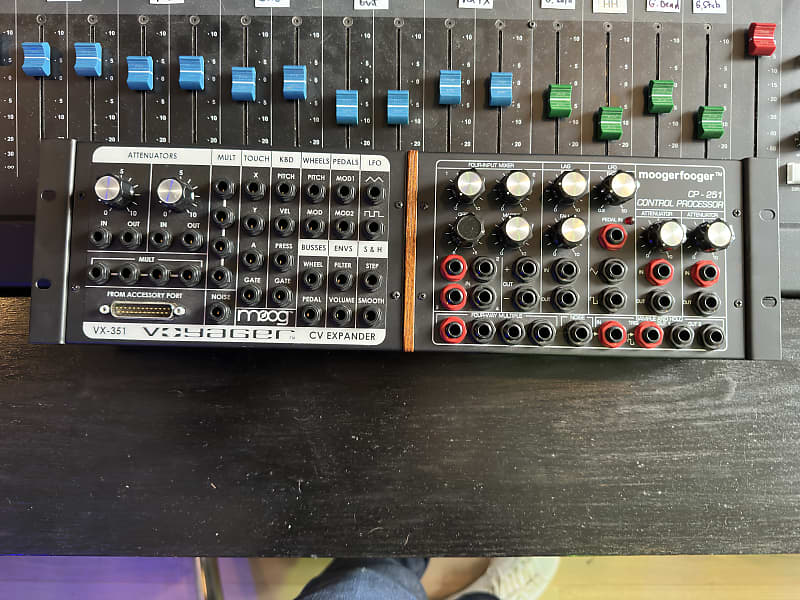 Moog VX-351 CV Expander AND Moogerfooger CP-251 w/ rack mount | Reverb