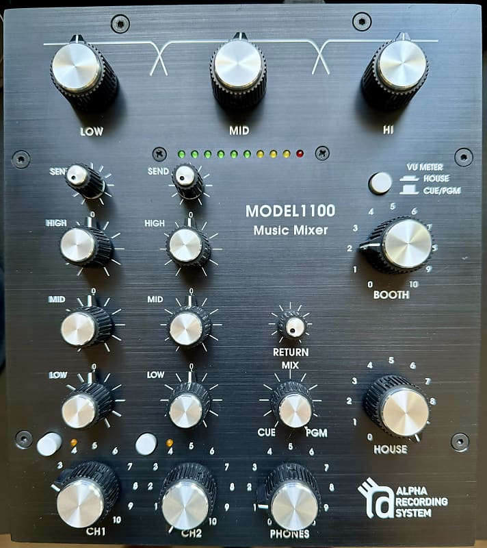 Alpha Recording System MODEL 1100STD Rotary DJ Mixer | Reverb