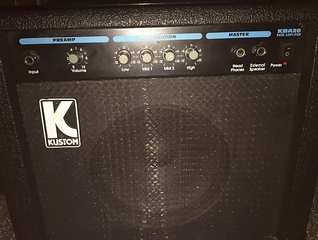 Kustom KBA20 Black Bass Combo or Keyboard Amp | Reverb Deutschland