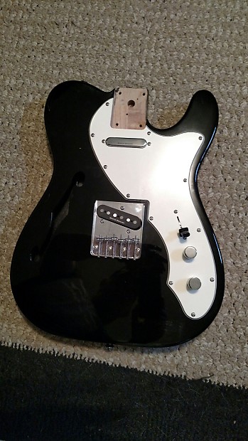 Squier Vintage modified Thinline Telecaster Body - Loaded | Reverb