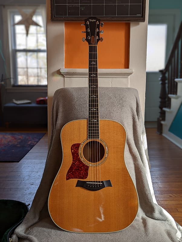 Taylor 610e Lefty 1996 Maple/Spruce | Reverb