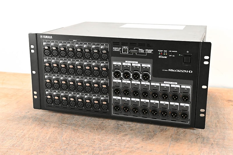 Yamaha Rio3224-D Rio Series 32x16 Remote Stage Box CG01KQD | Reverb