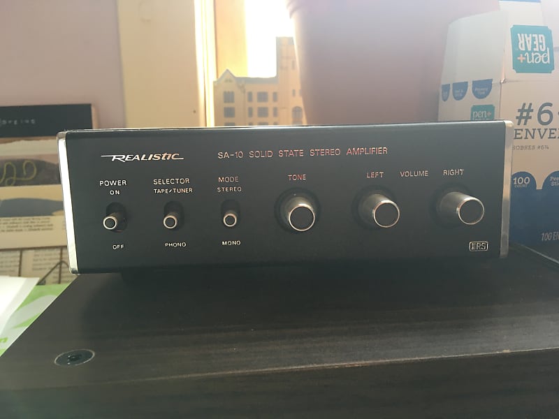 Vintage Realistic SA-10 Radio Shack Tandy 31-1982A Low Power | Reverb