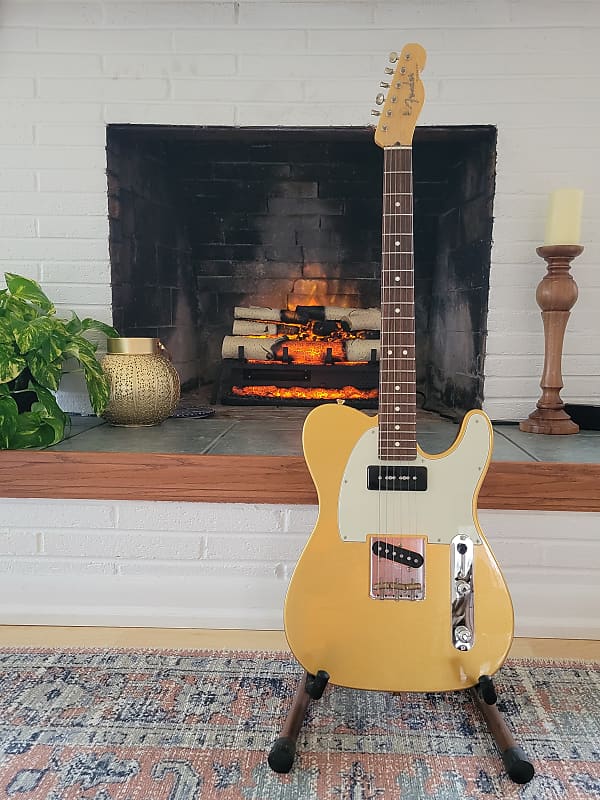 Fender FSR Hybrid II Telecaster P90 - Mystic Aztec Gold | Reverb