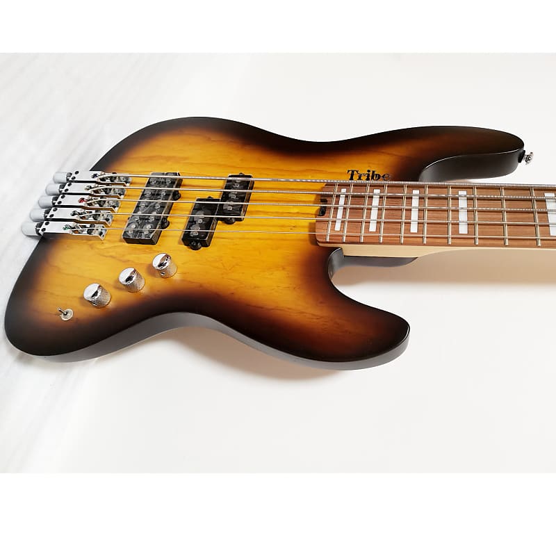 Tribe Headless 5 2021 Tobacco Burst Matte | Reverb UK