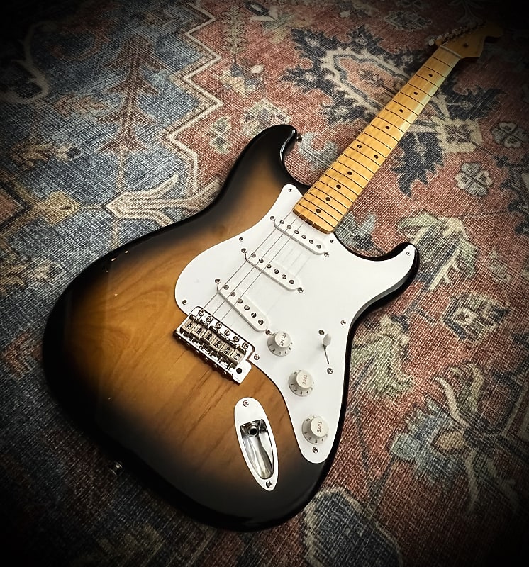 Partscaster Chiltone Strat 2022 - 2 Color Sunburst Nitro | Reverb