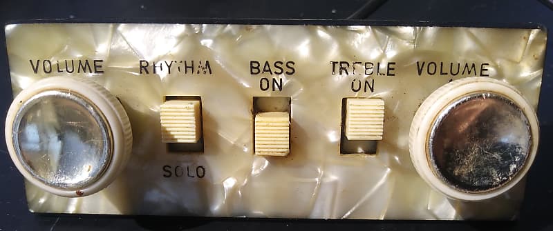 Hofner control panel 1967 | Reverb