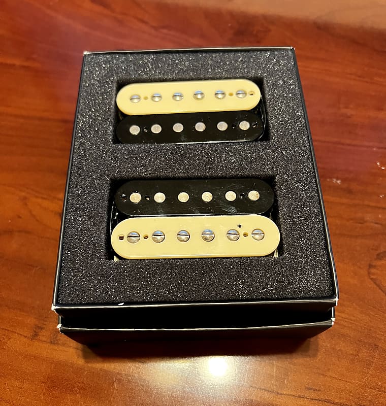 Seymour Duncan '59 Model SH-1 Zebra Humbuckers (Set) Rough | Reverb