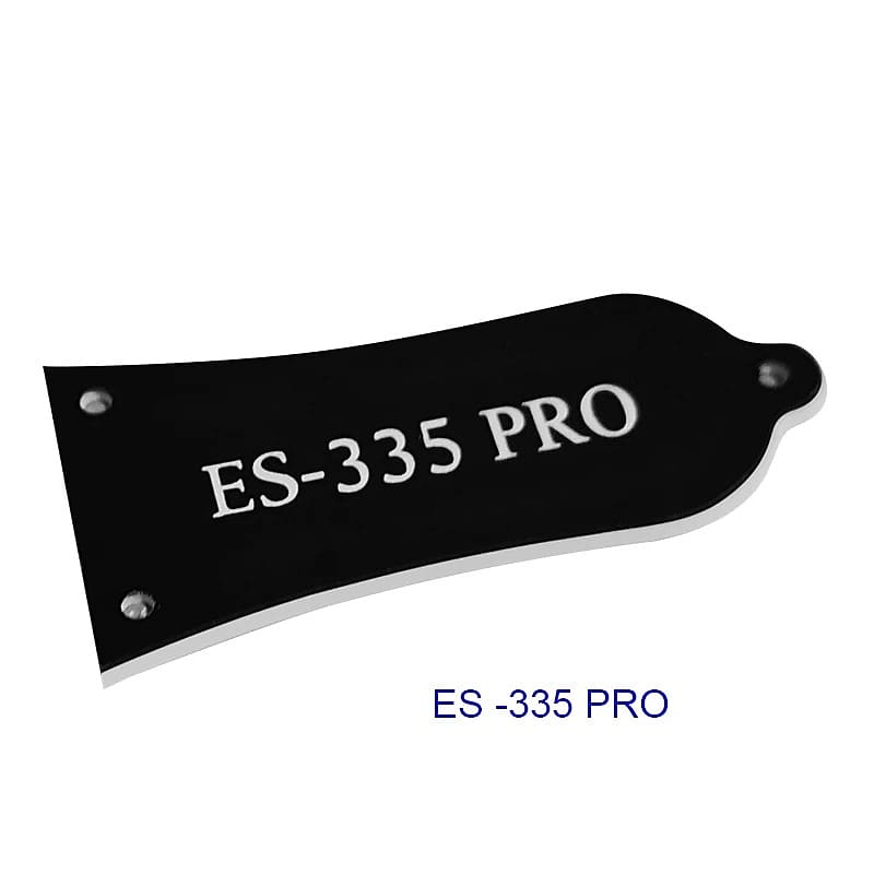 Epiphone style truss rod cover "ES-335 PRO" 2-ply + | Reverb Australia