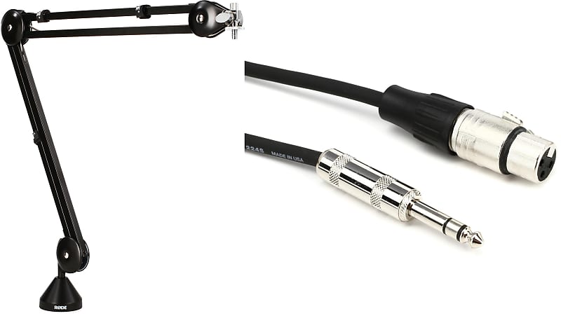 Rode PSA1 Desk-mounted Broadcast Microphone Boom Arm Bundle | Reverb