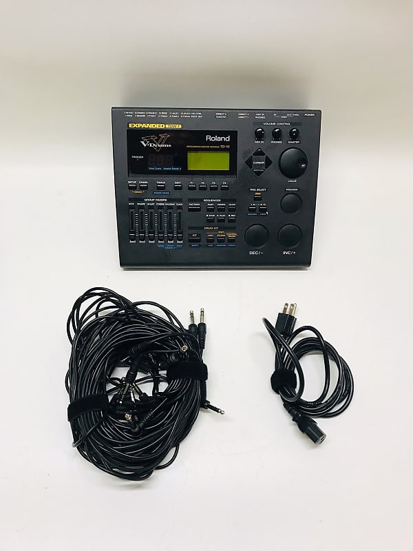 Roland TD-10 Expanded TDW V-Drums Module Power TD10 | Reverb