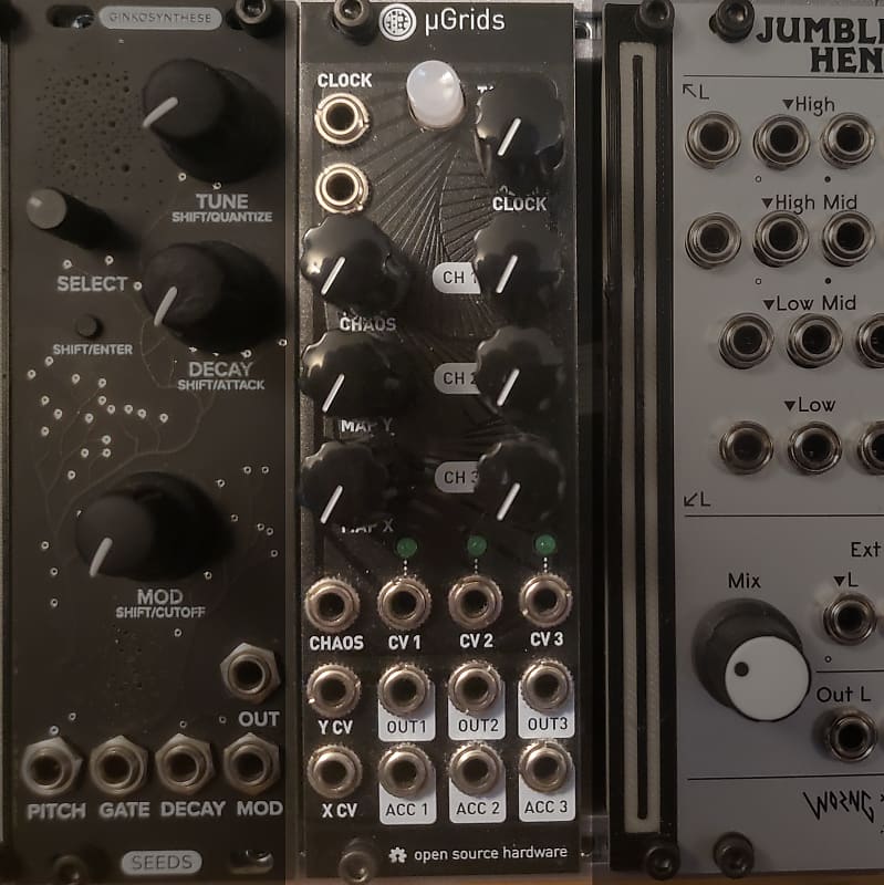 uGrids (Mutable Instruments Grids) - Black | Reverb